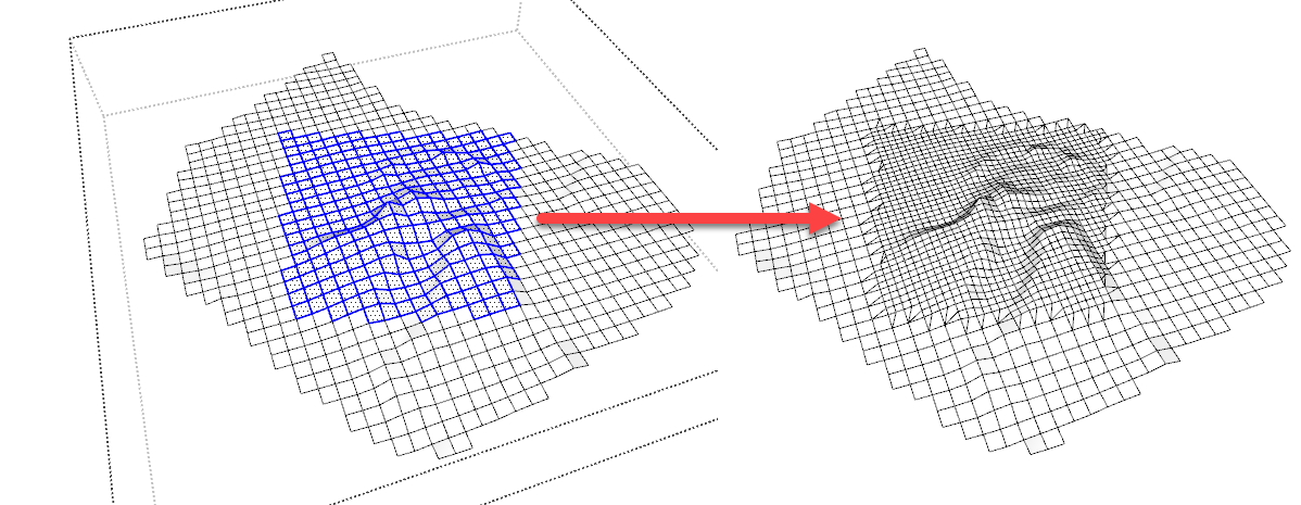 Scan Essentials ユーザーマニュアル > Scan Essentialsの使用 > グラウンド（地形）メッシュツール